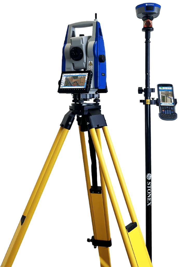 OnePole Solution - Total Station & GNSS Receiver - Stonex